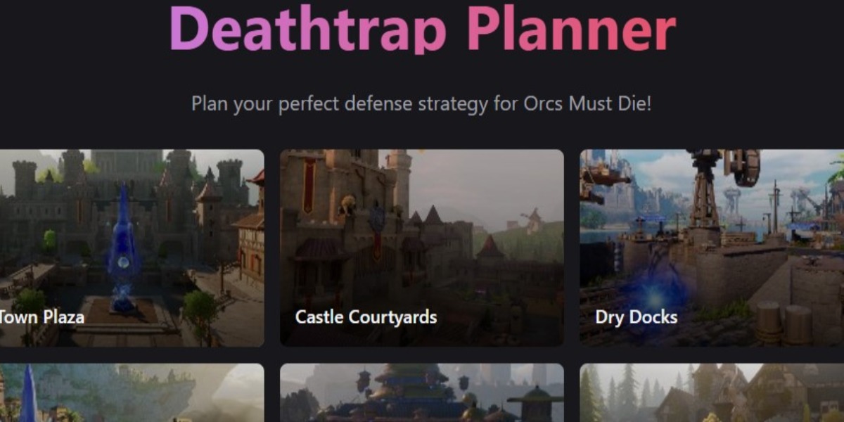 Orcs Must Die! Deathtrap Planner | OMDD Planner